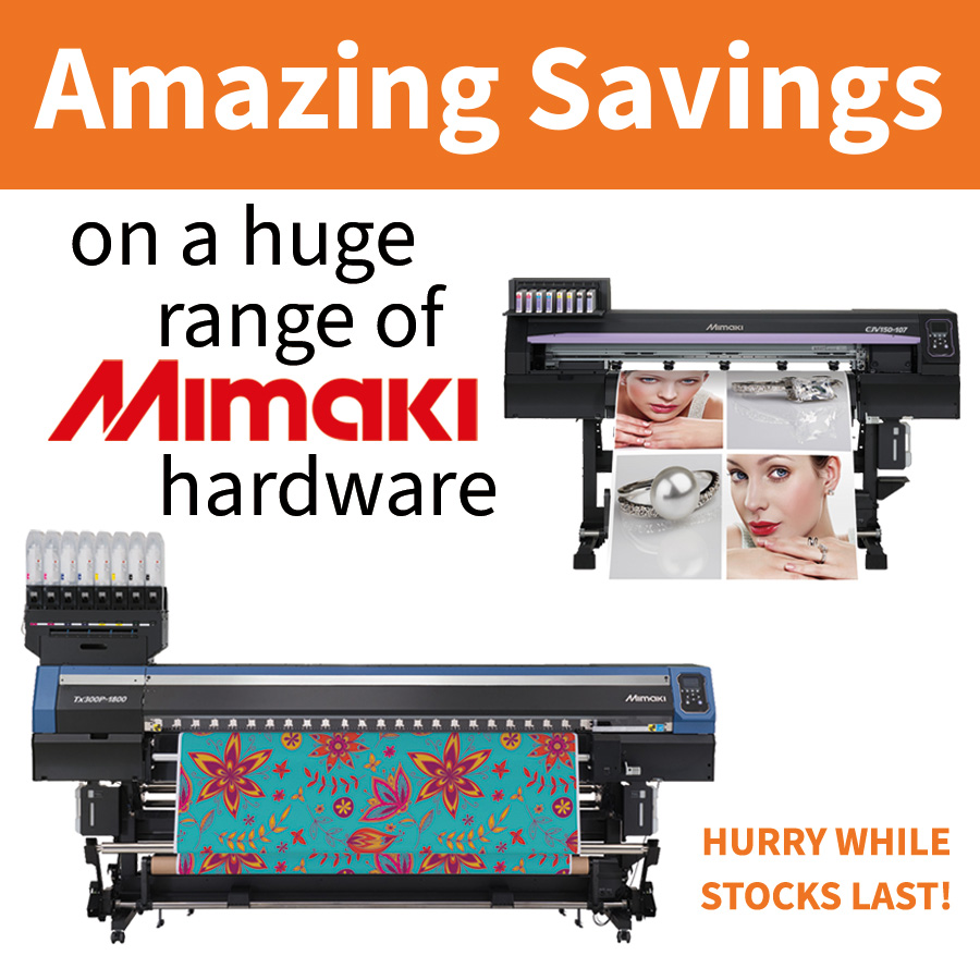 Save on Selected Mimaki Machines