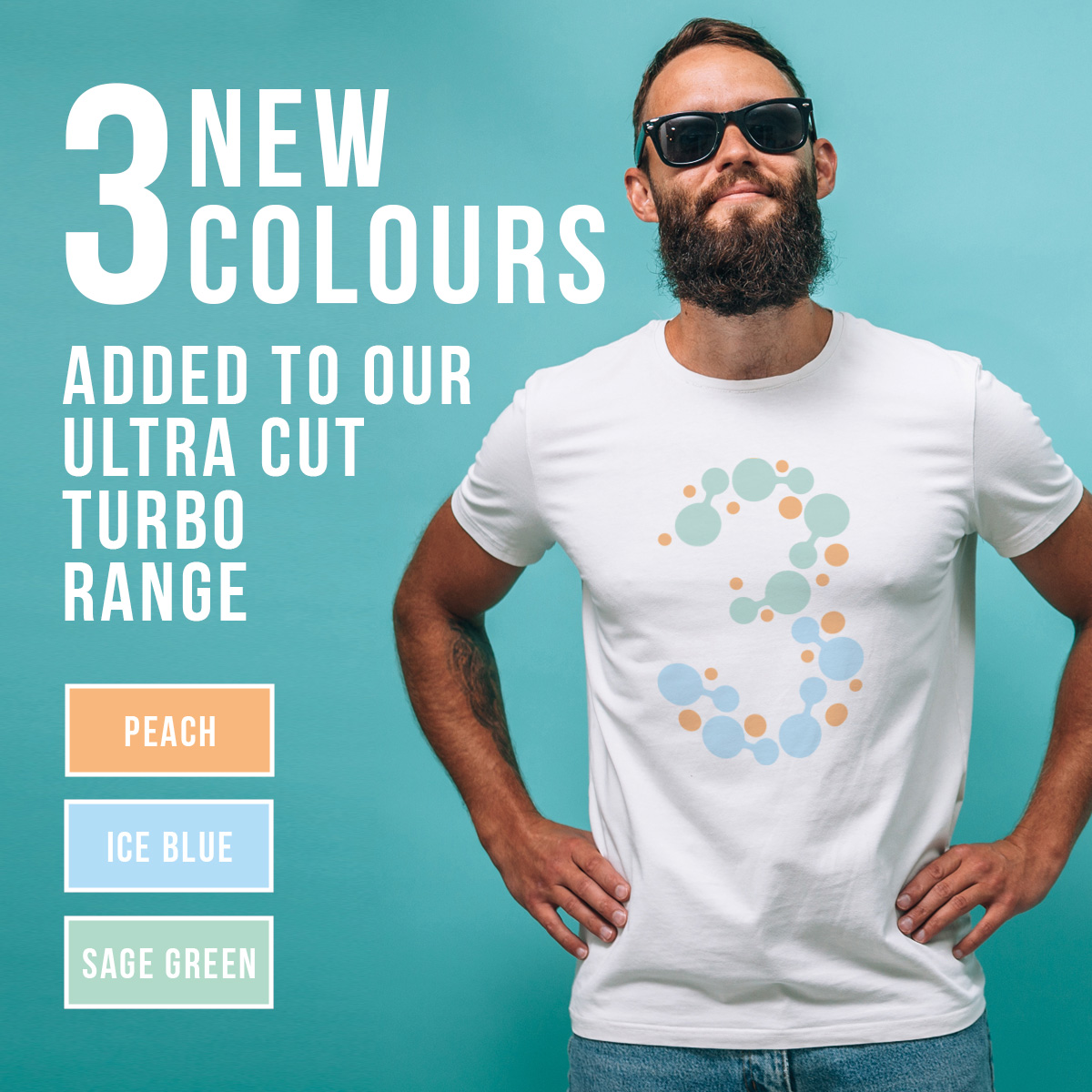 New Colours for Ultra Cut Turbo