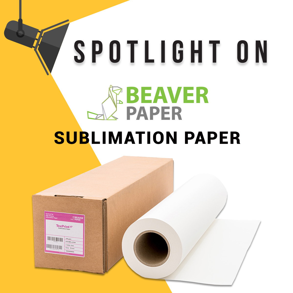 Beaver Sublimation Paper | Xpres