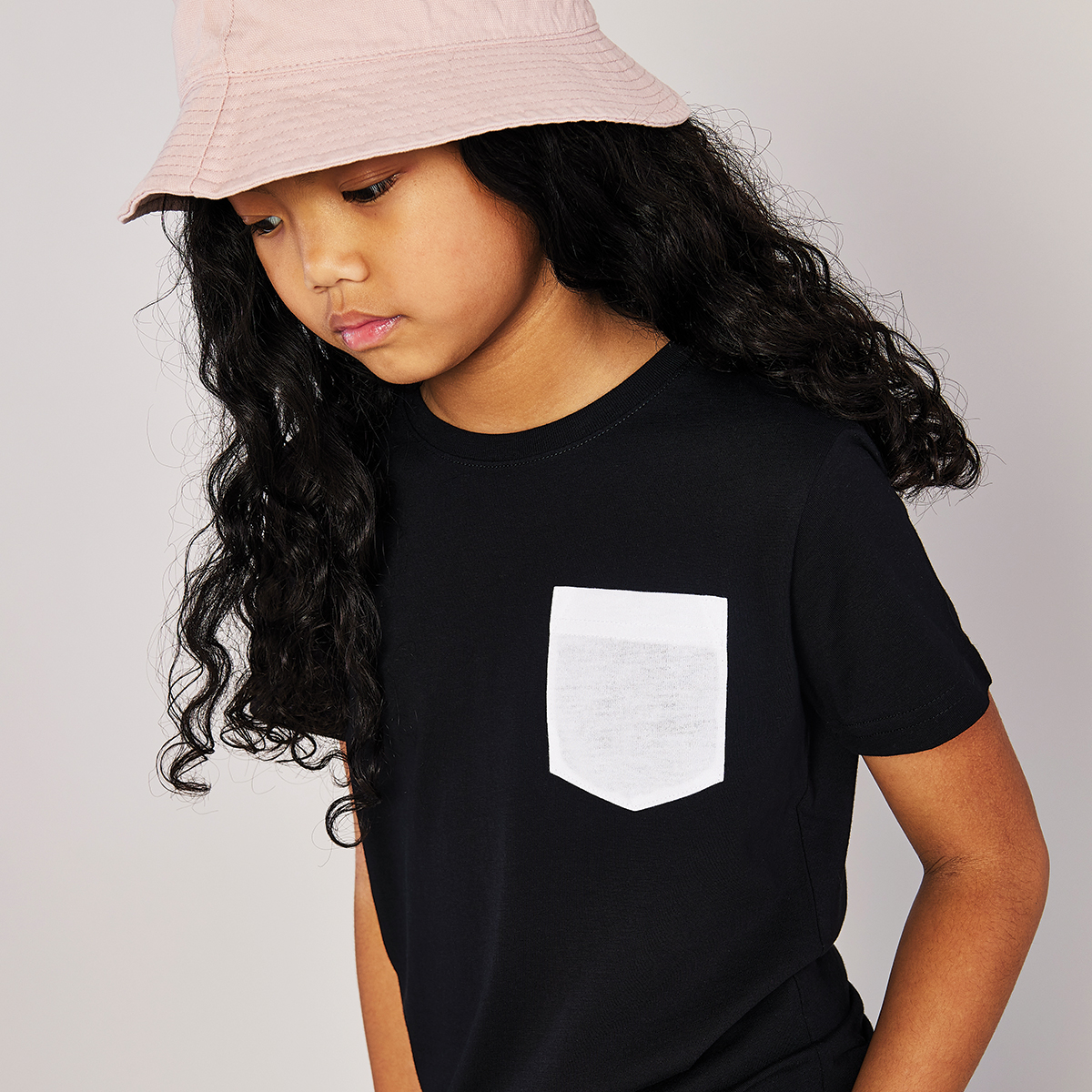 Vanilla Kids Sublimation Pocket Cotton T-Shirt UK 2025
