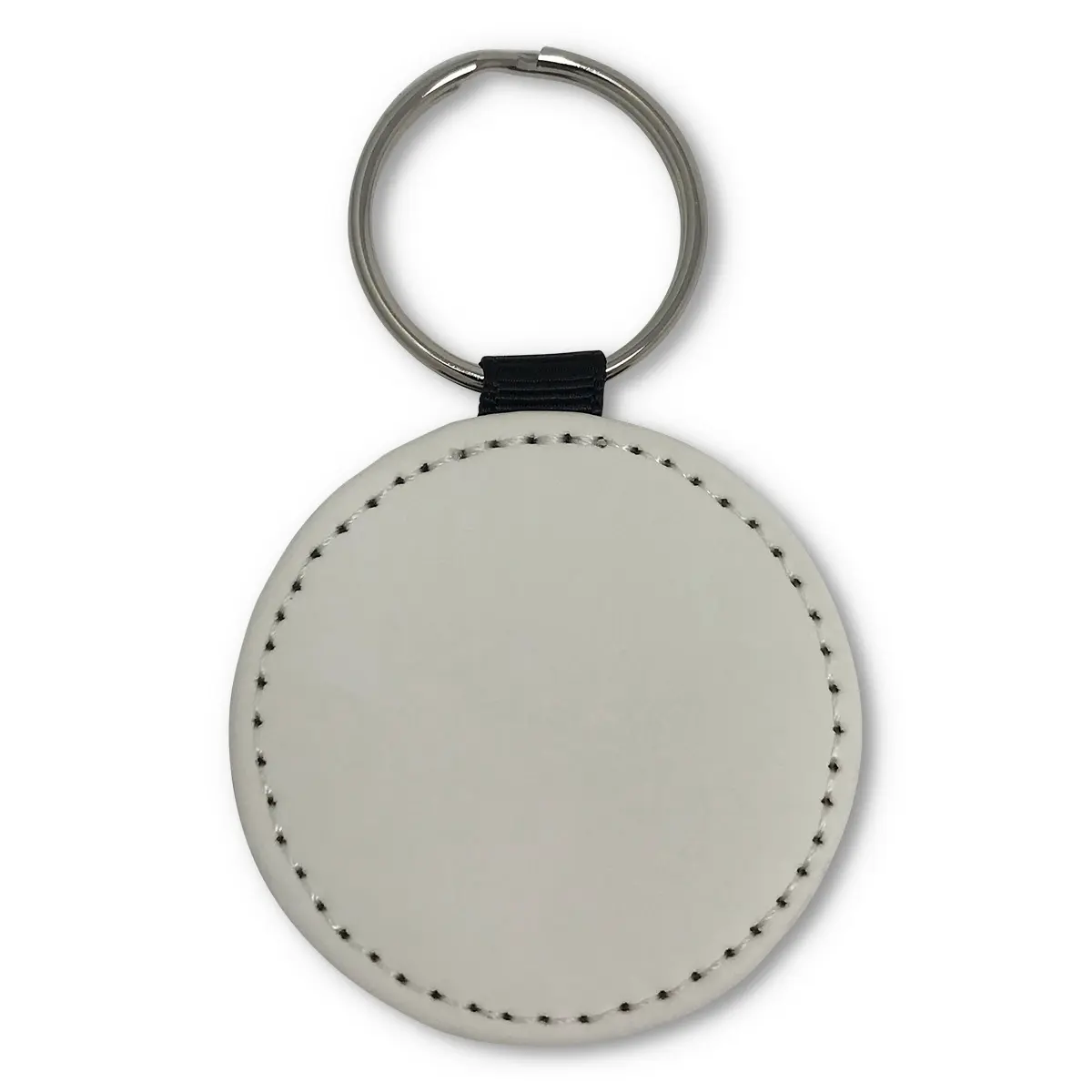 PU Key Ring - Single Sided Round 5cm UK 2025