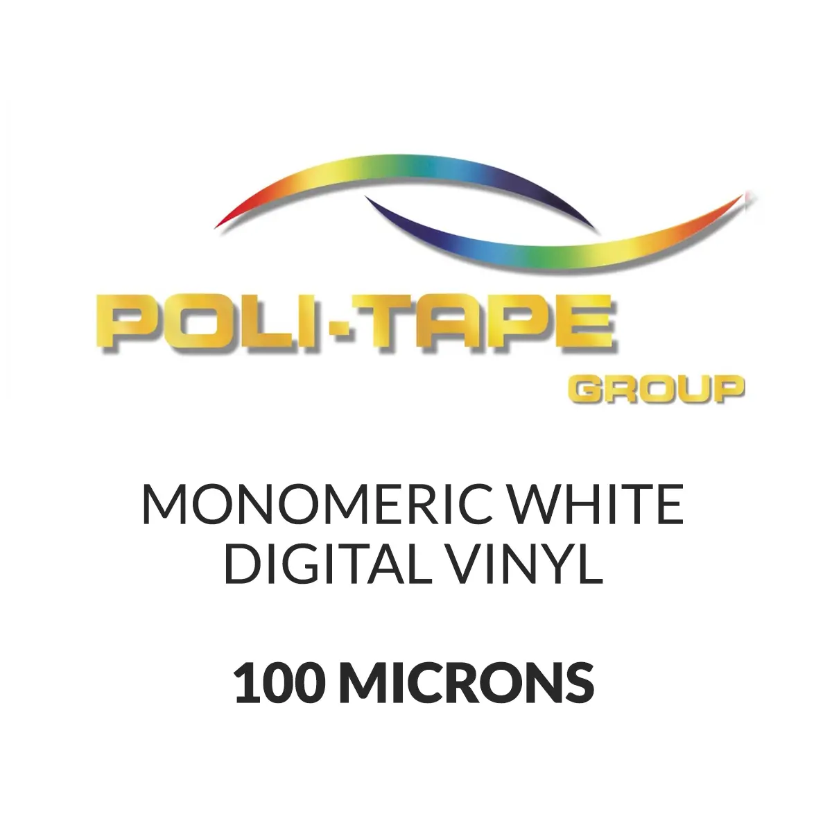Poli-Print Mono White Digital Media - 100mic - 2000mm x 50m UK 2025