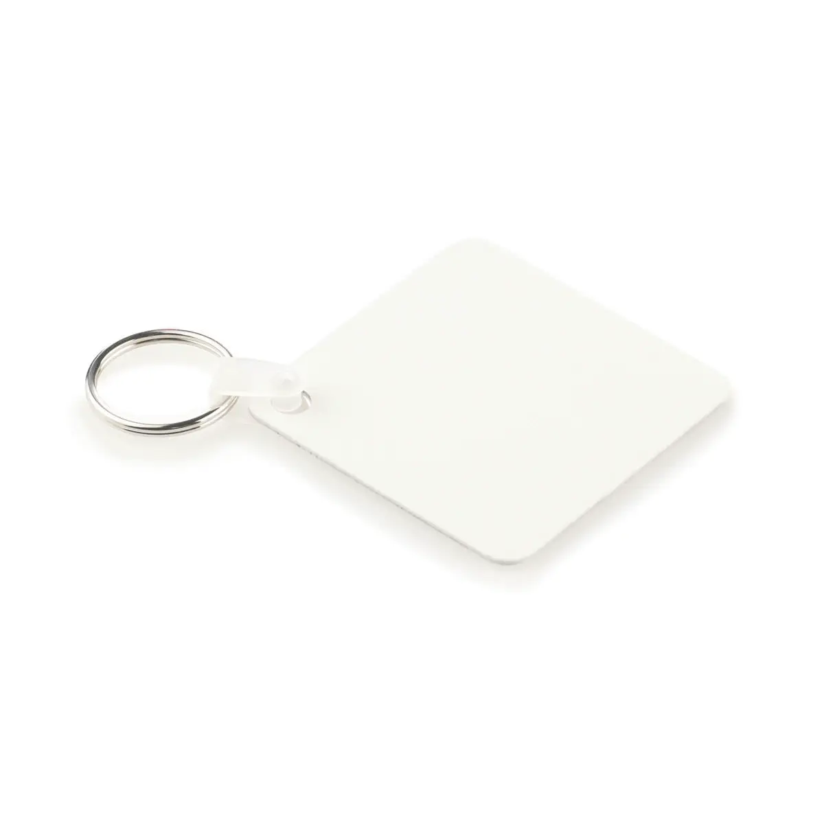UniSub Aluminium Square Key Tag Rings and Tabs Pack of 50 UK 2025