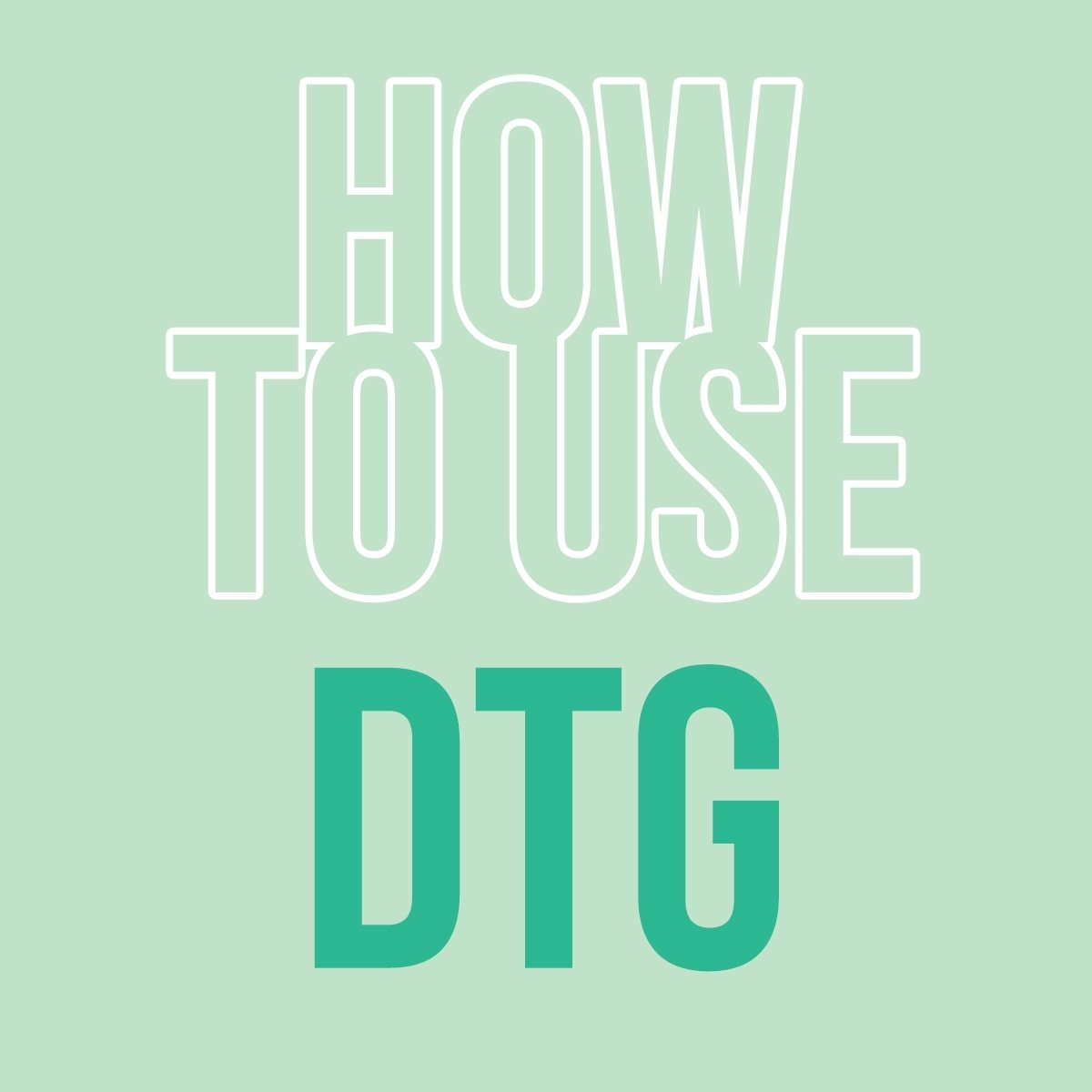 How To Use DTG Header