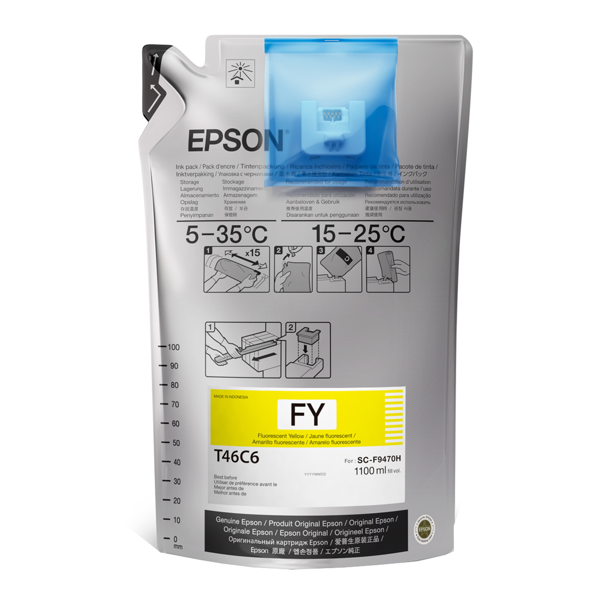 Epson Ultrachrome DS Fluorescent Ink for SC-F9400 1L UK 2026