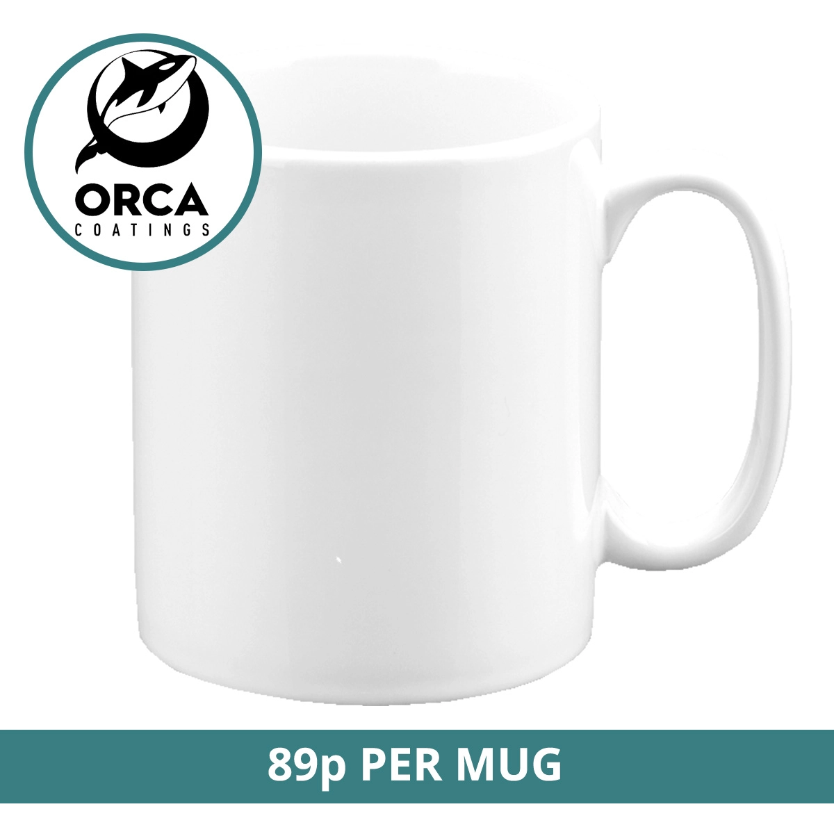 ORCA Coated AAA Grade 10oz Sublimation Mug Box of 36 UK 2025