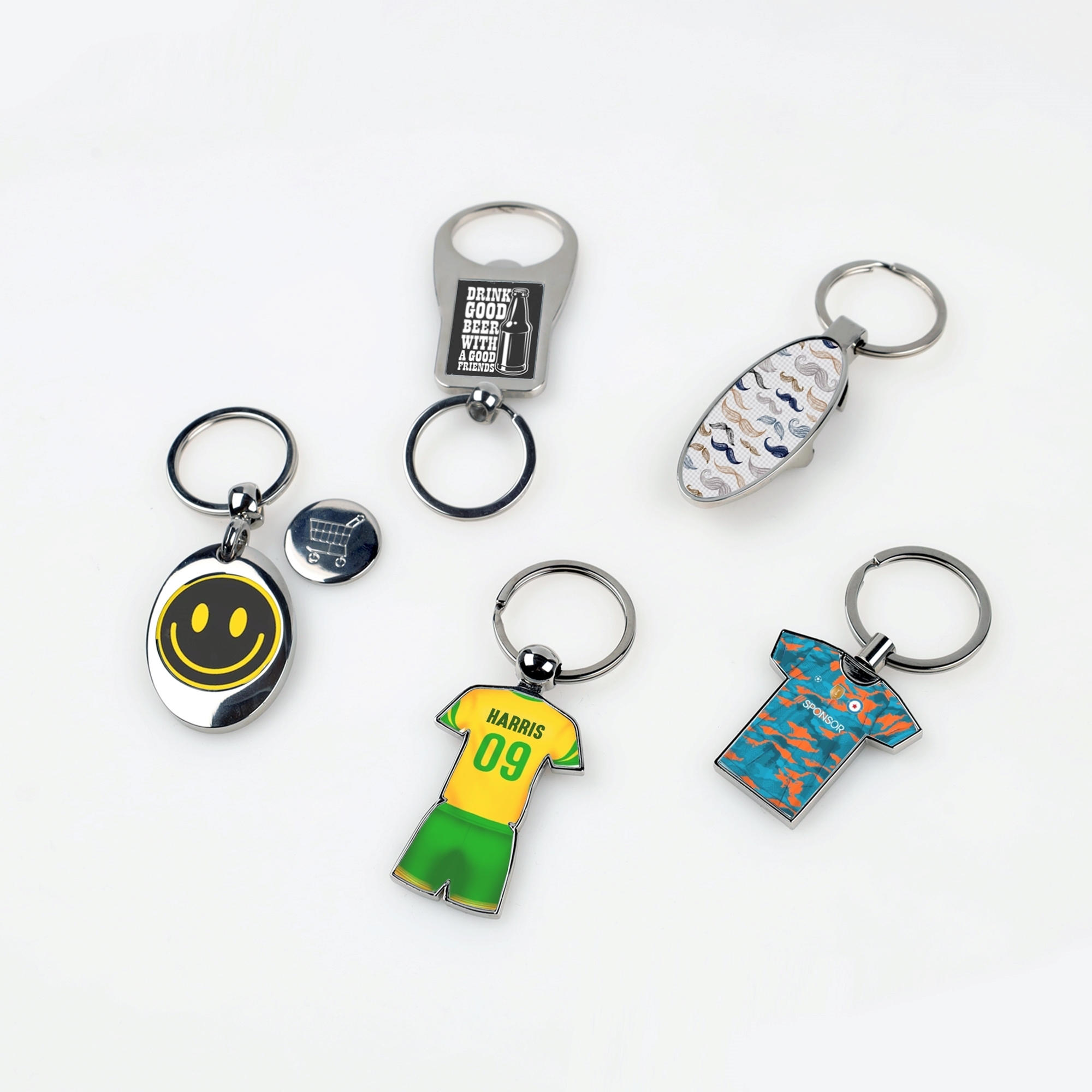 Metal Sublimation Keyrings | Xpres UK 2025