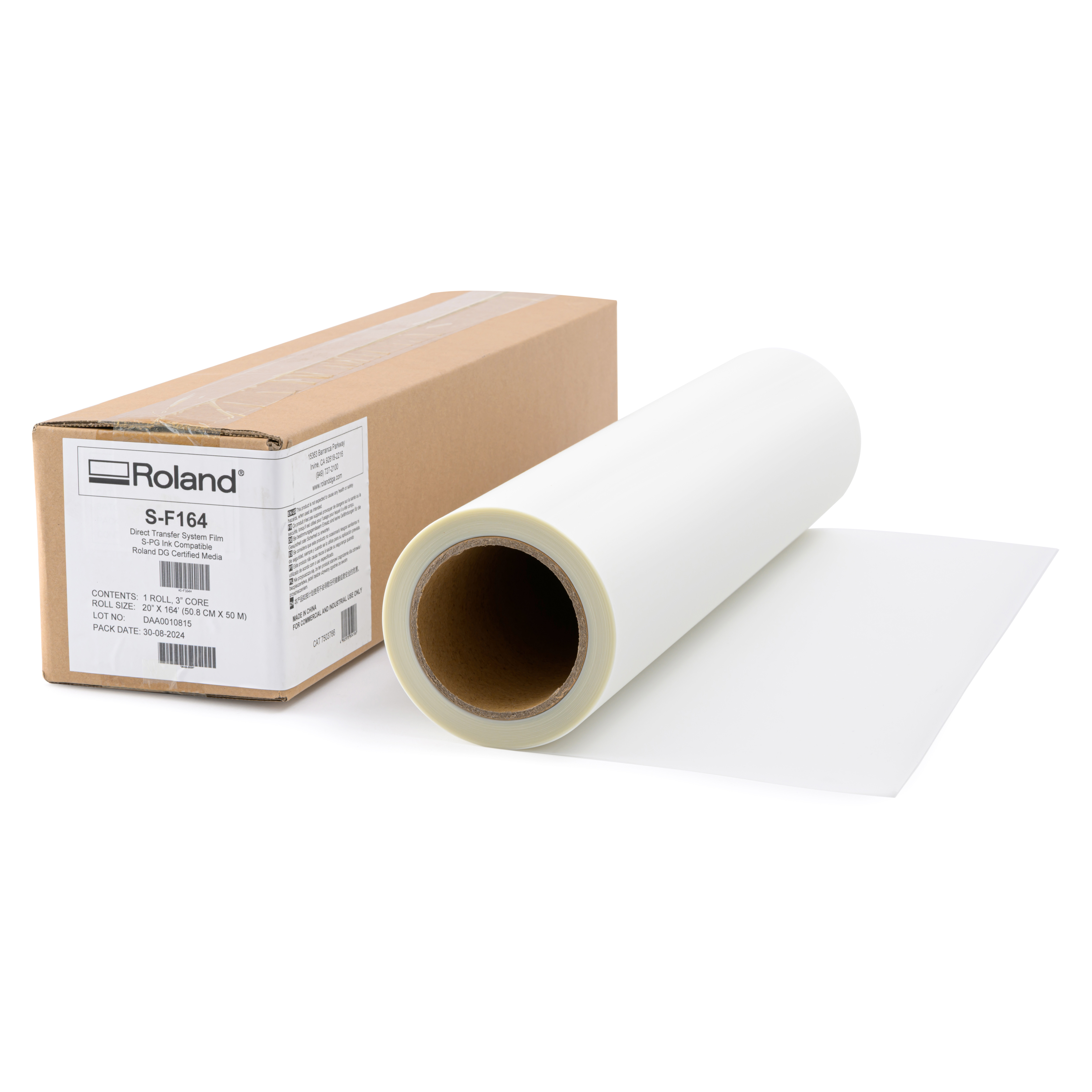 Roland DTF Printing Film 500mm x 50m UK 2025