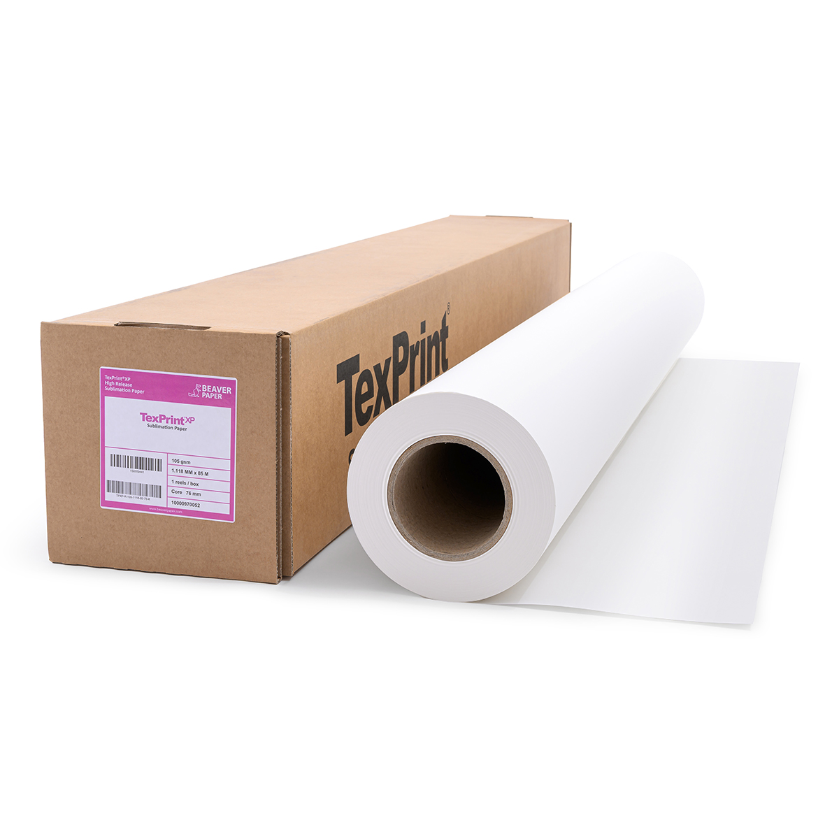 Beaver Paper TexPrint XPHR 105 44" x 84m (3” core) UK 2026