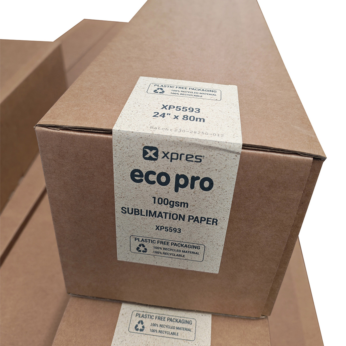 Xpres Eco Pro 100gsm Sublimation Paper 24" x 80m UK 2025